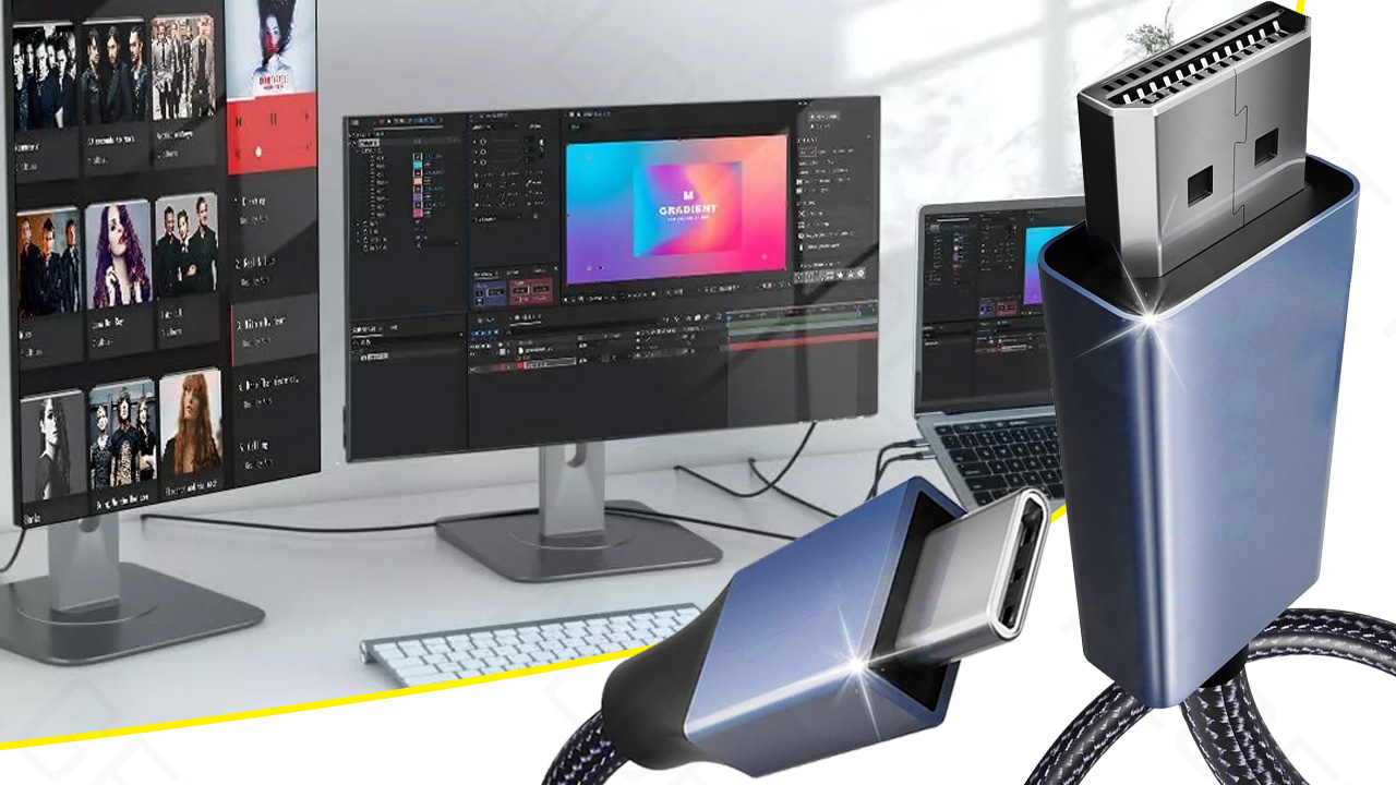 STAZER Kabel MHL USB-C do HDMI 4k 200cm czarny