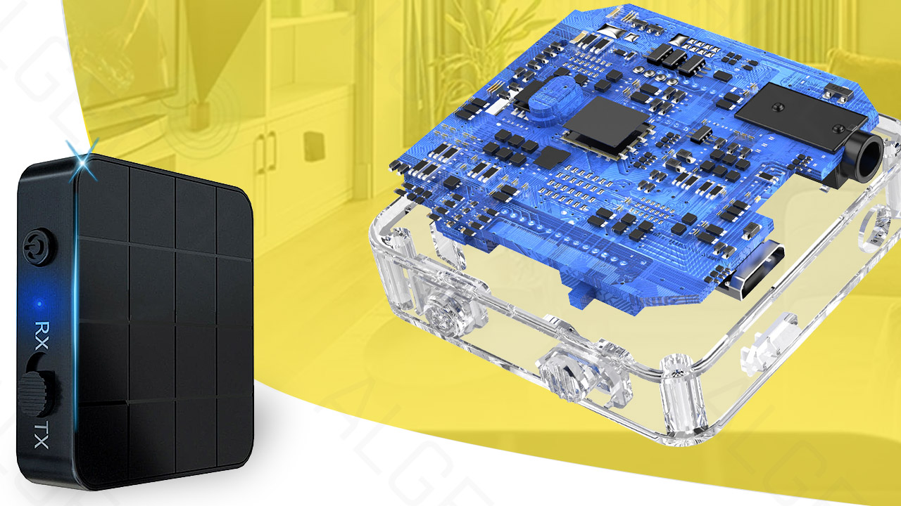 STAZER Adapter Bluetooth Nadajnik Odbiornik BT 5.0